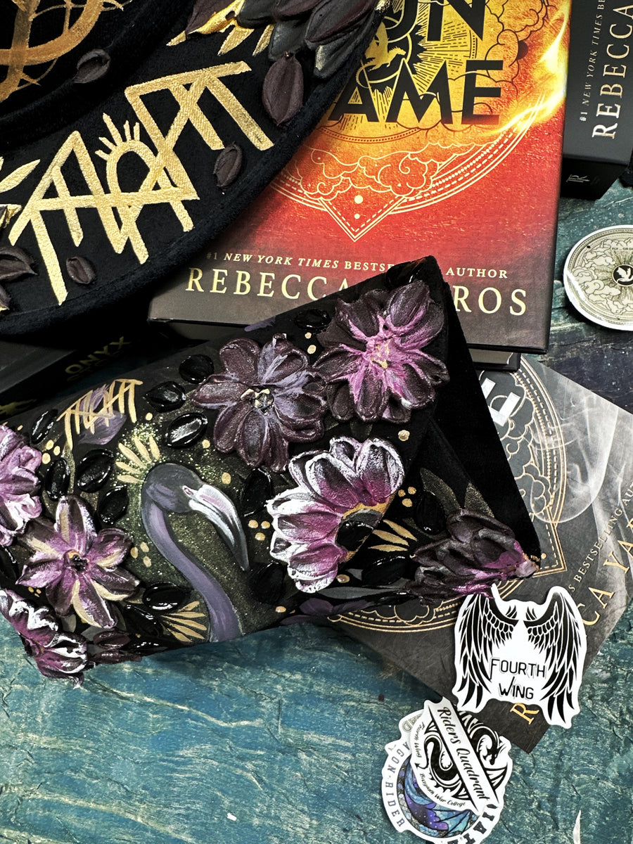 Black crossbody purse: Sleep Token Inspired – Beyond the Canvas by Yaya